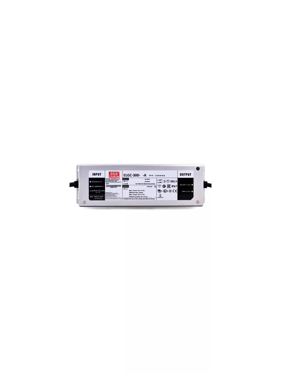 LED драйвер (116В/4А) ELGC-300-M-A