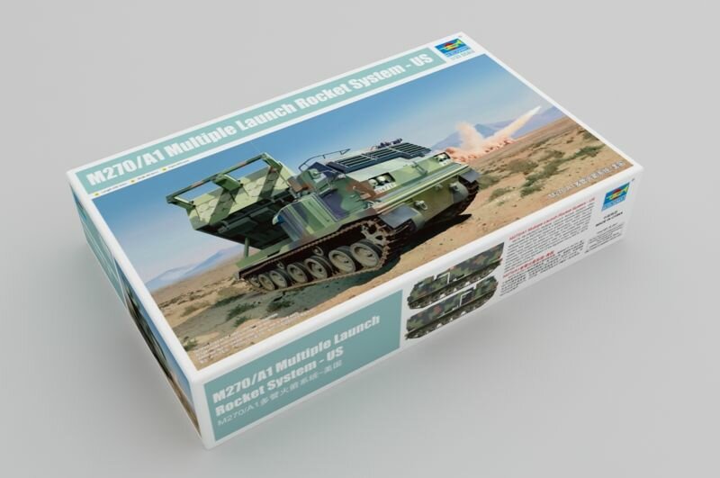 Trumpeter Model 01049 1/35 Многотрубная ракетная система M270A1 - США