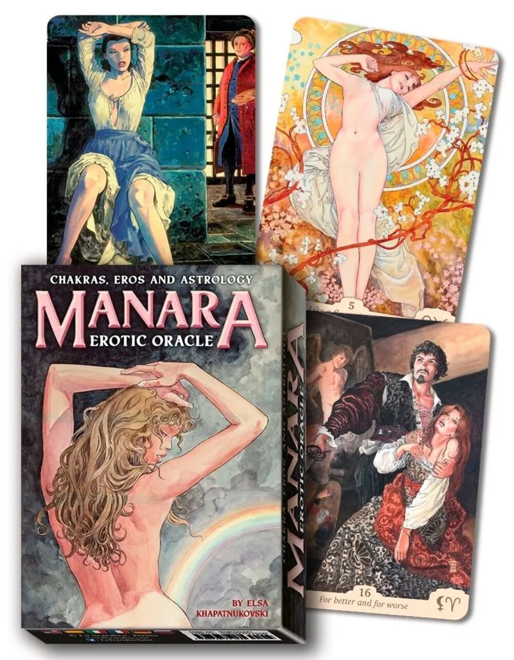 Карты Оракул: "Manara Erotic Oracle" Lo Scarabeo / Манара Эротический Оракул