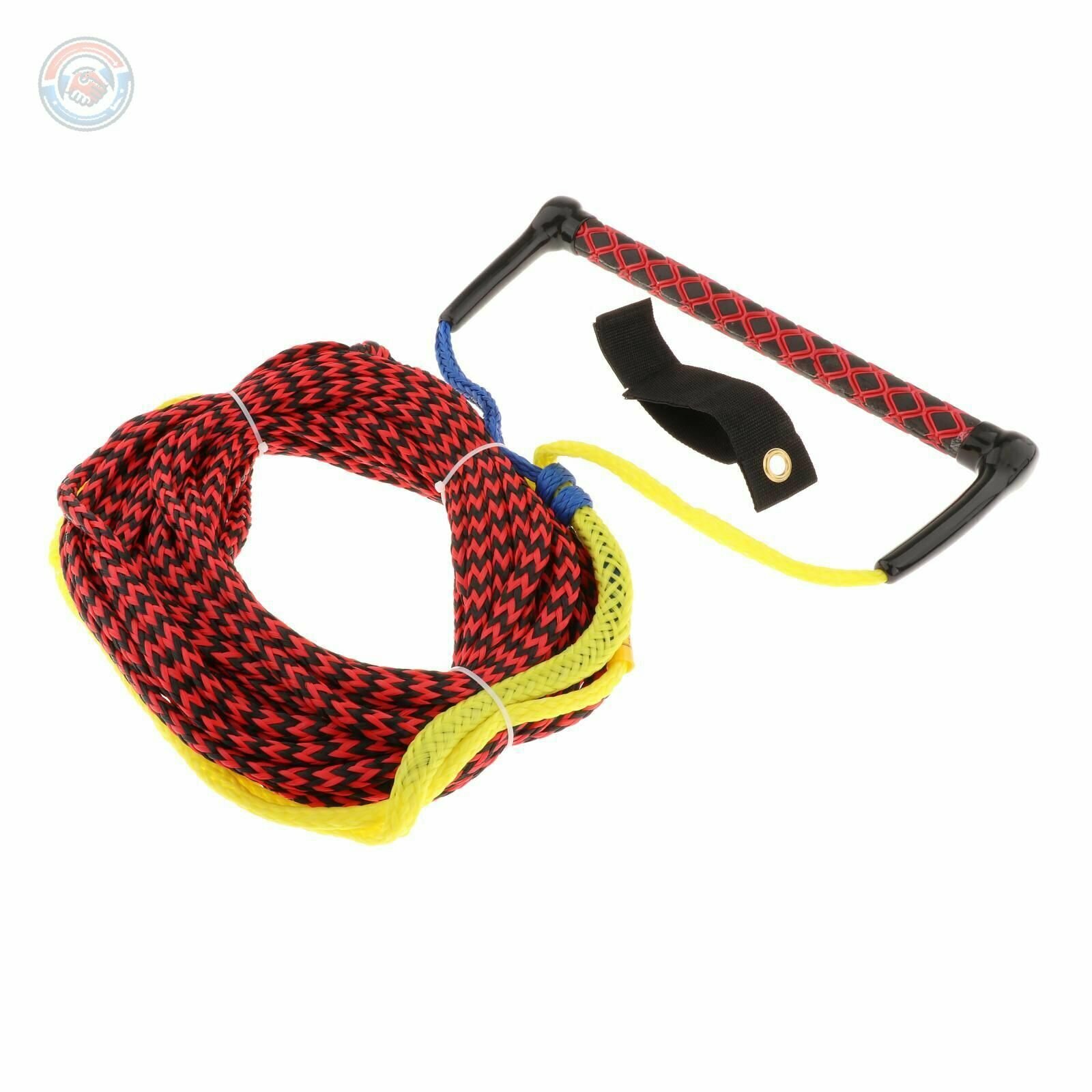 Фал для вейкборда и водных лыж, универсальный буксирный трос с рукоятками ЭВА, прочный канат для катания на вейкборде, лыжах и коленной доске