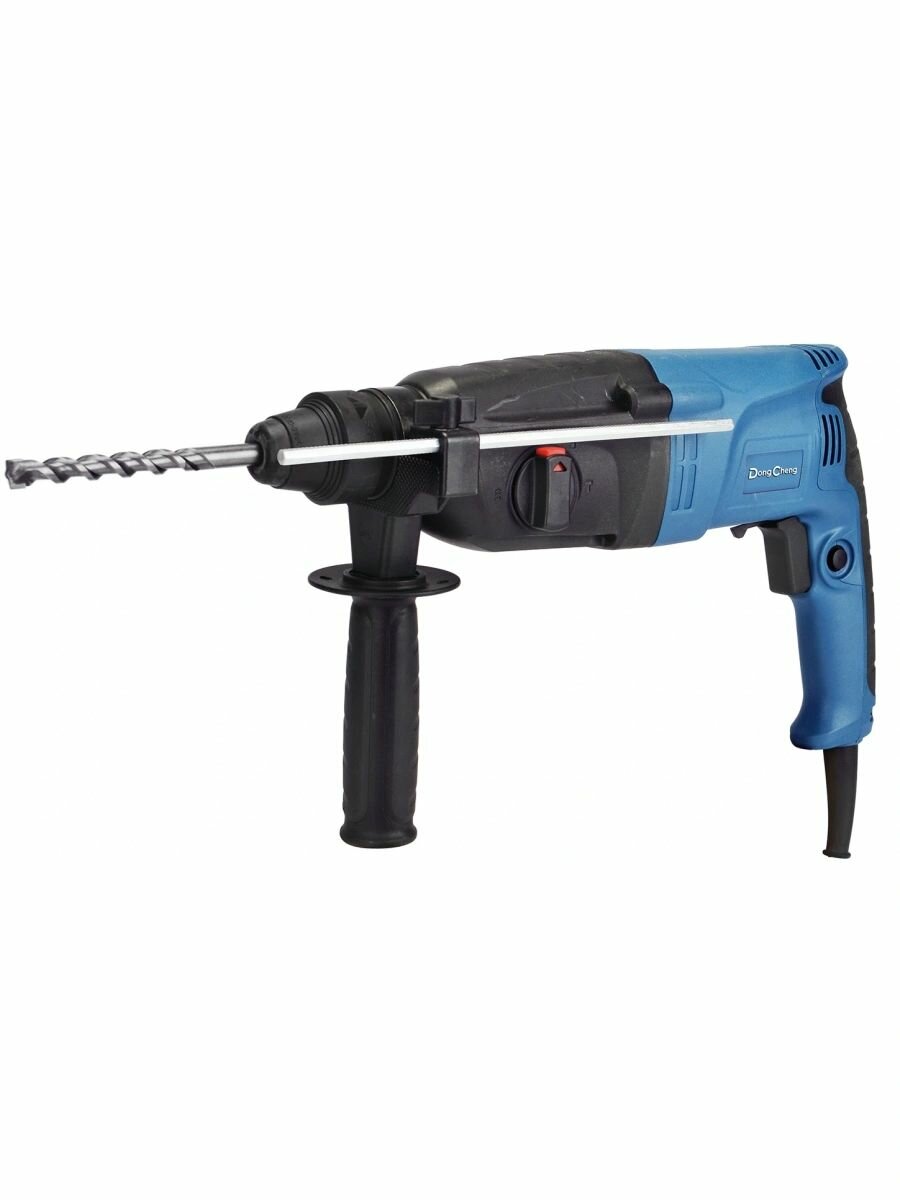 Перфоратор DONGCHENG DZC05-26B, SDS-plus, 800Вт, 2.8Дж, 3 режима (сверление/удар), по бетону 26мм, с кейсом, сетевой