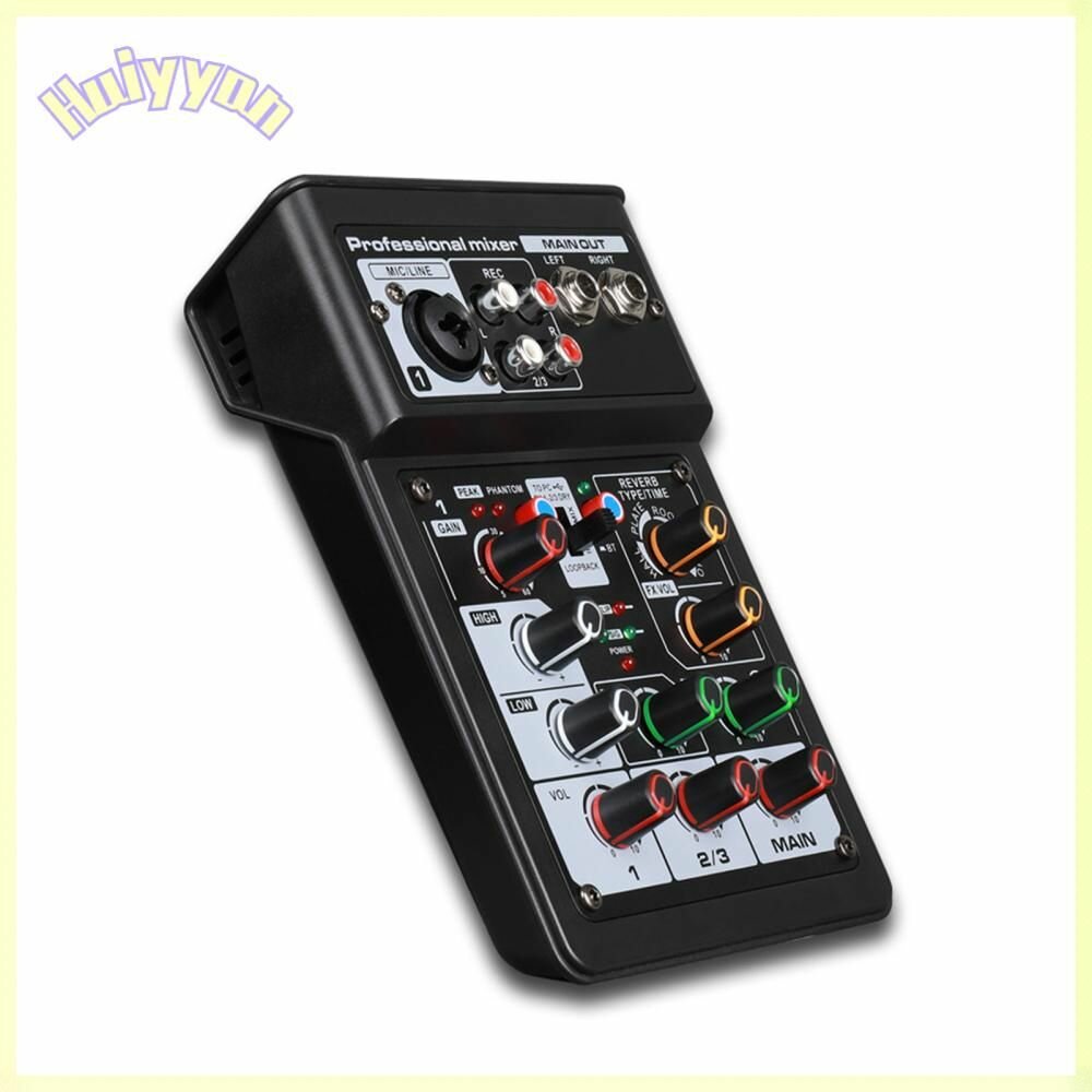 Звуковой микшер, портативная консоль, для DJ, стриминга и студийной записи
