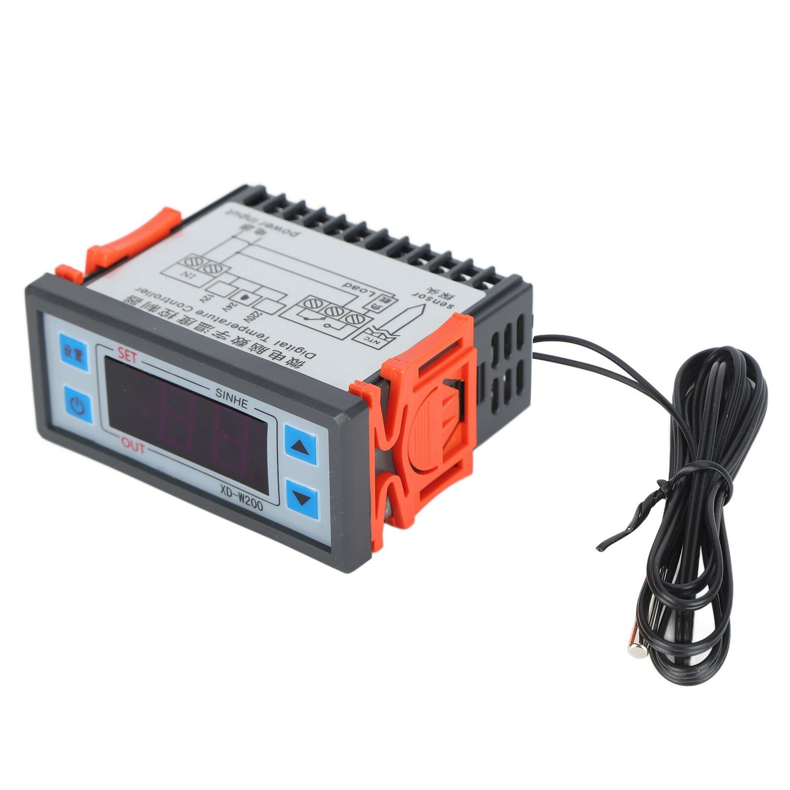 Цифровой температурный контроллер, для домашнего пивоварения, XDW200 (24 В)