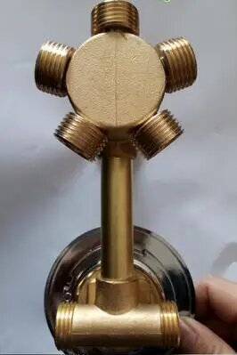 Смеситель для душа Vidric латунный 5 way screw