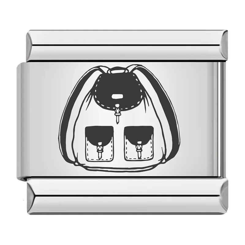 Звенья для браслета URING 9 мм, Travel Bag 01