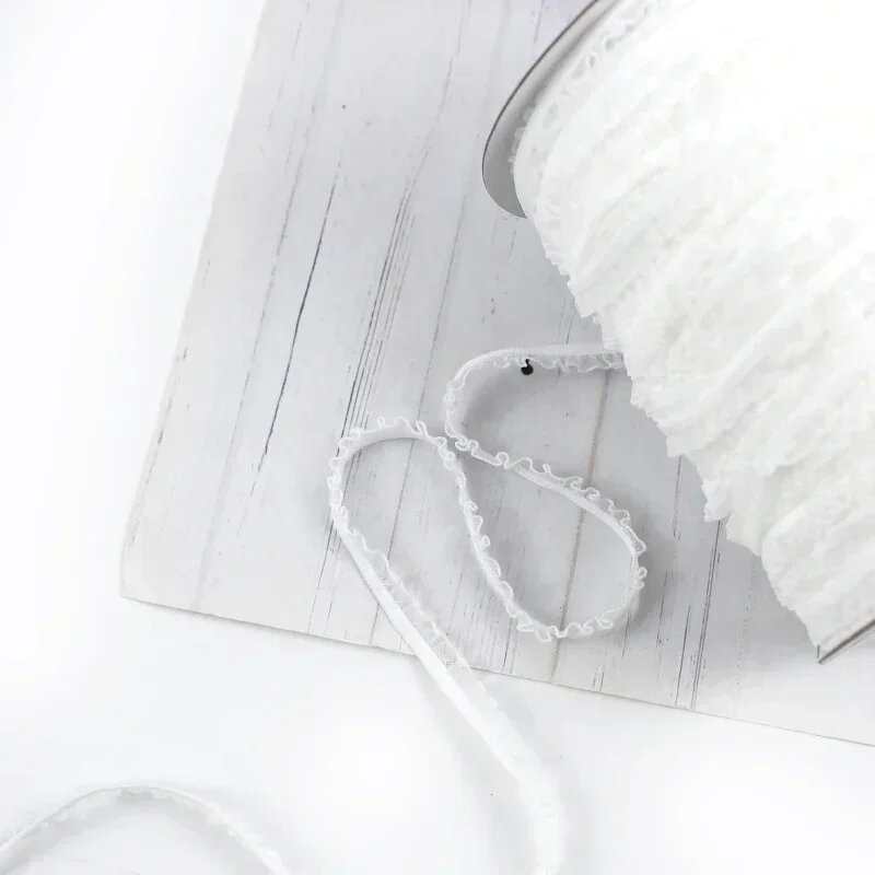 10/20 метров, 6 мм, собранная эластичная веревка, кружевная отделка, банты, платье, декоративные резинки, нижнее белье, ремень для бюстгальтера, эластичная лента, аксессуары