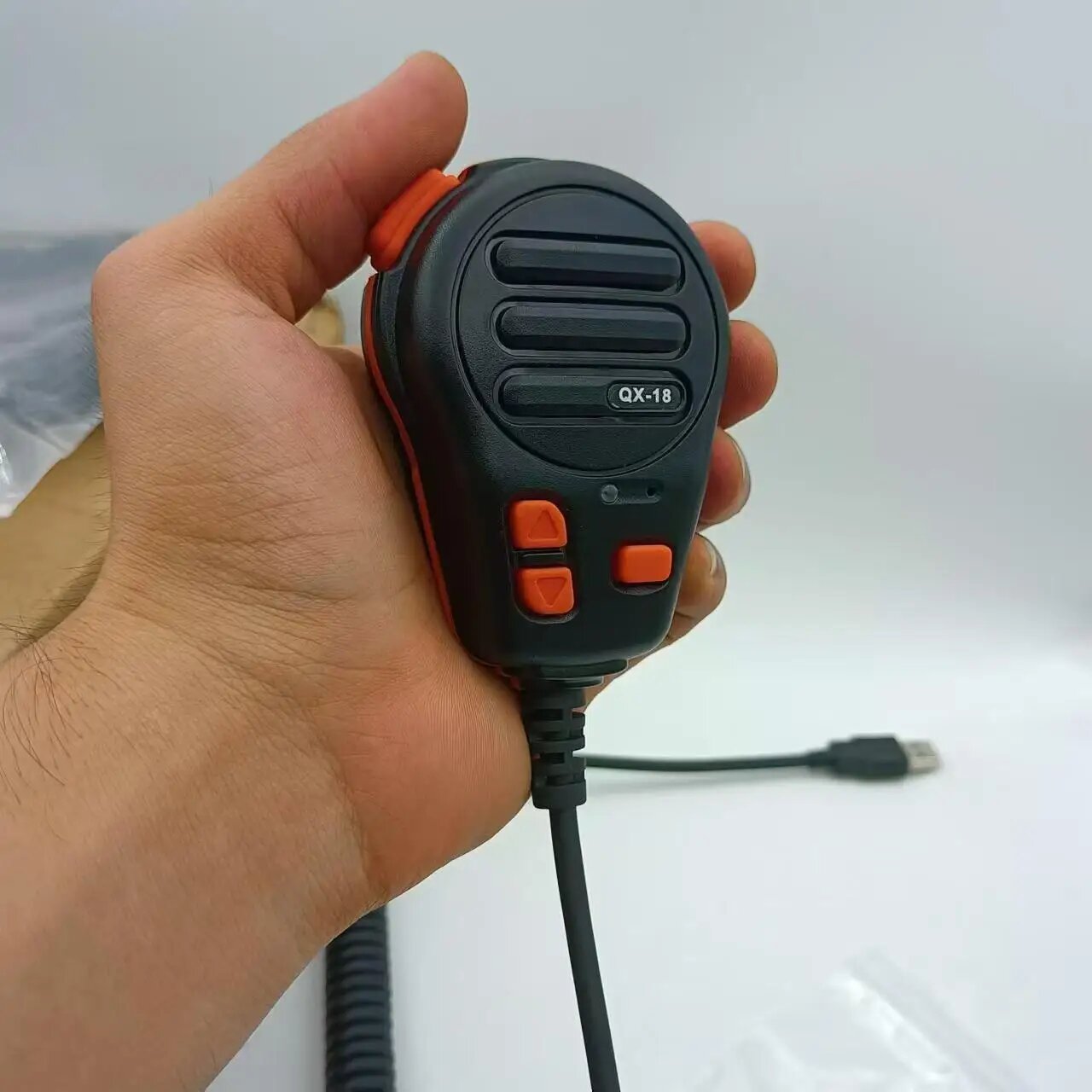 Микрофон для рации QX-1E, цвет for zello