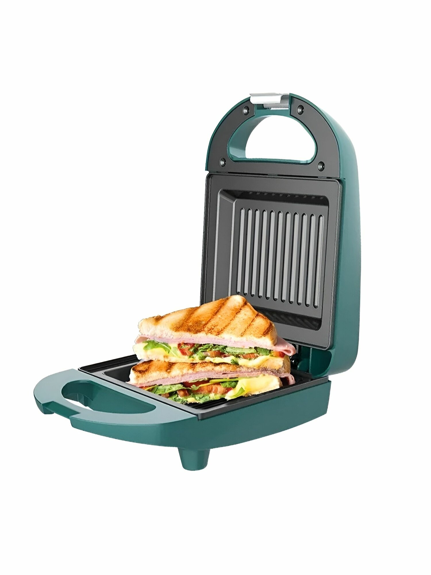 Сэндвич-машина DIARDI DHA21, антипригарное покрытие, зелёная