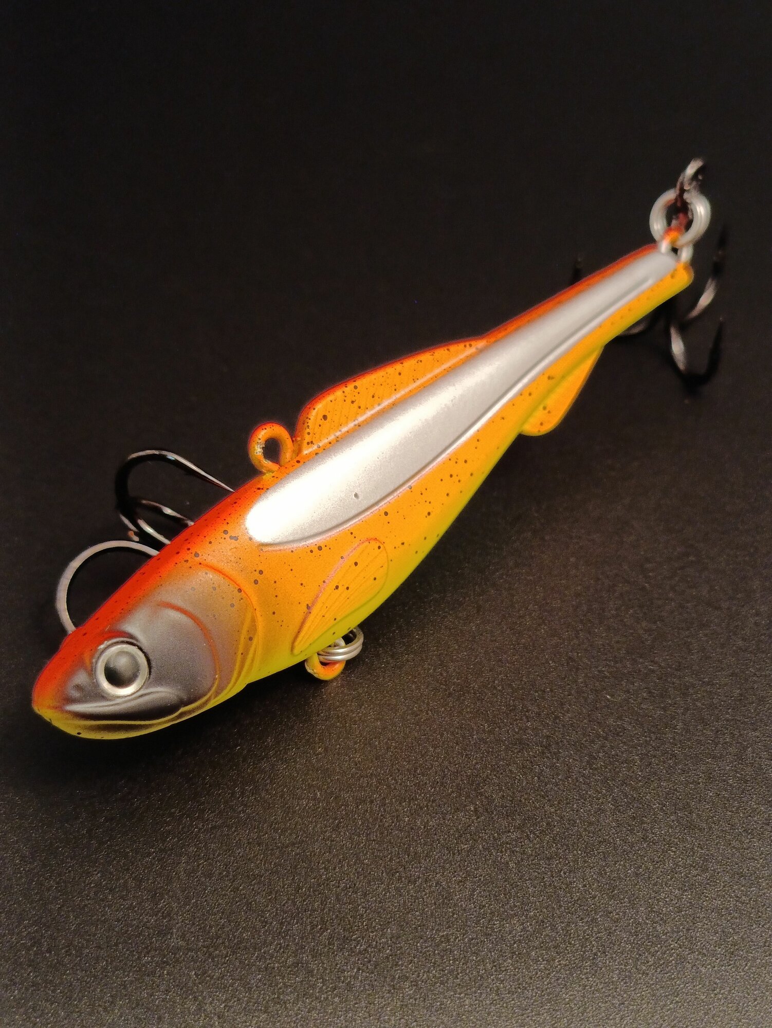 Раттлин ZIMO FISH аналог "Вагнер", для зимней рыбалки, глубоководный, 80 мм, 20 гр