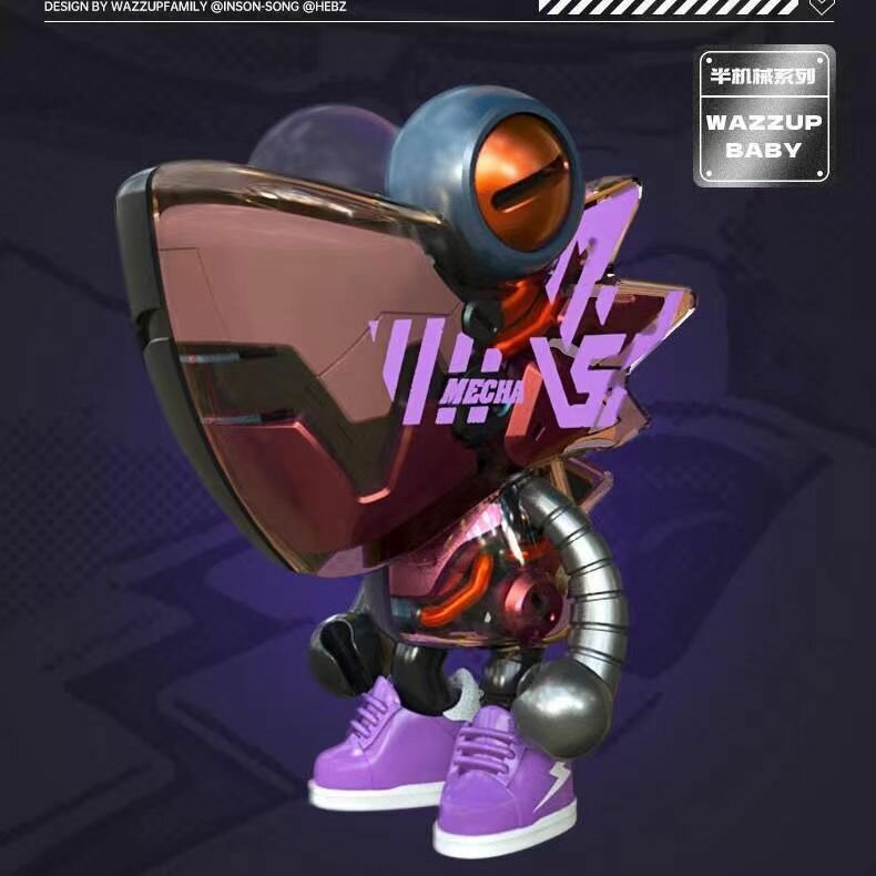 WAZZUPbaby фигурка хамелеон 4 поколение полу-механическая коллекционная игрушка, слепая коробка, подарок, украшение в автомобиль