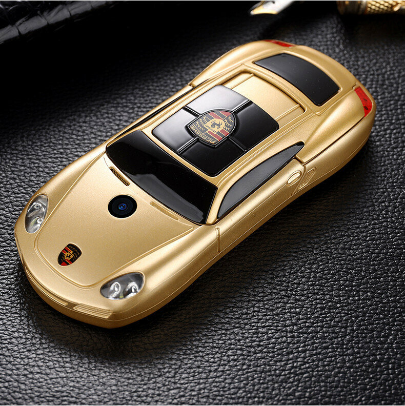 Y918 модель автомобиля GSM 2G сеть детский карманный мобильный телефон синий