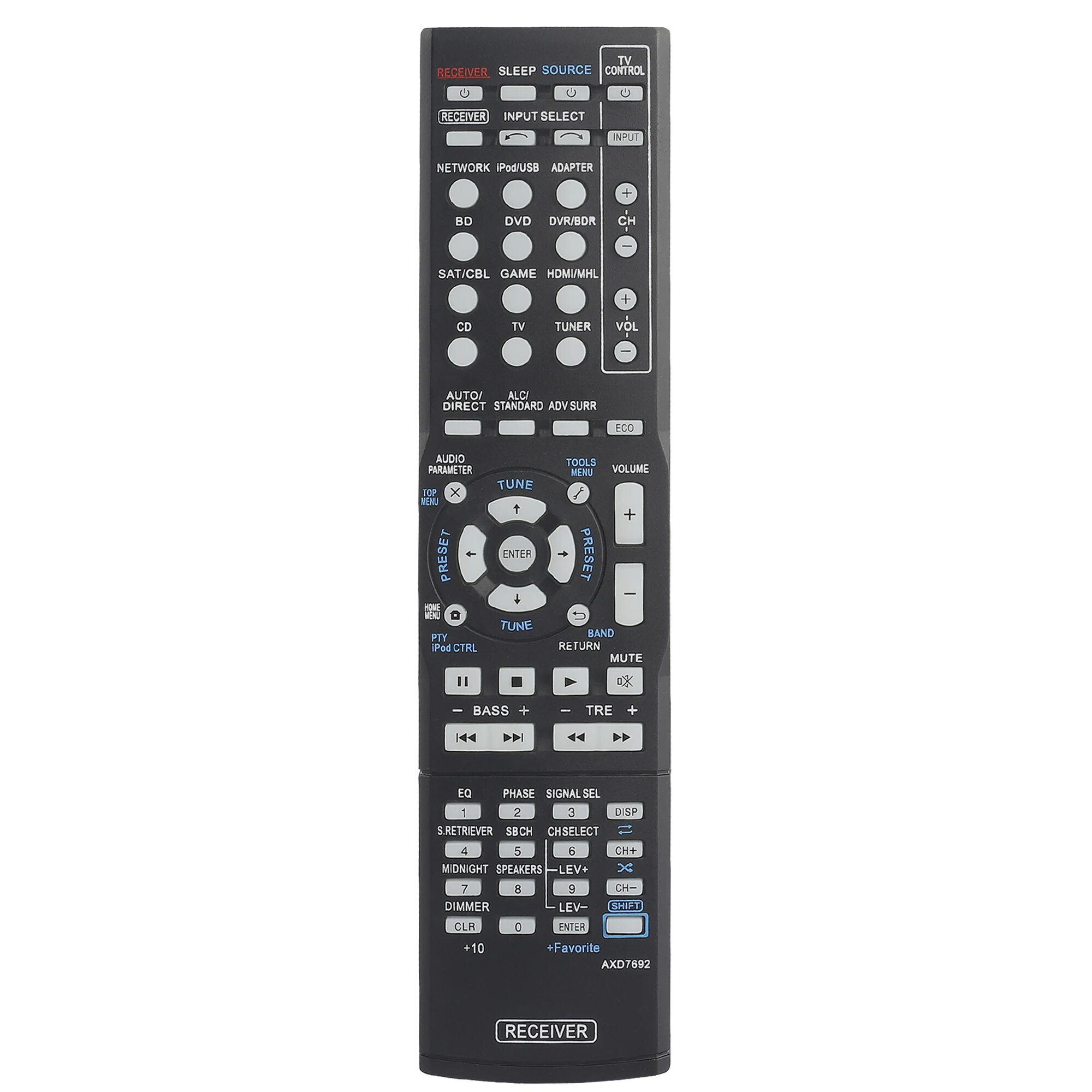 Пульт дистанционного управления AXD7692 для AV-ресивера Pioneer, плеера VSX-823-K VSX-828-S VSX-528-S VSX-60 VSX-1125-K VSX-43 VSX-1012-K