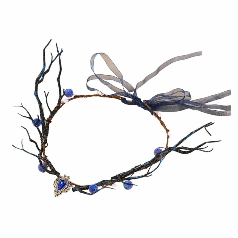 Лесной натуральный Эльфийский головной убор-Имитация Ветки дерева Любви