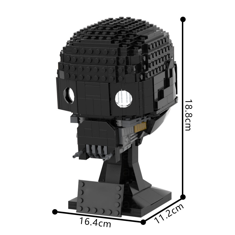 MOC-104977 Звездные войны K2SO (серия шлемов), игрушка-строительный блок, шлем, трансграничный популярный товар