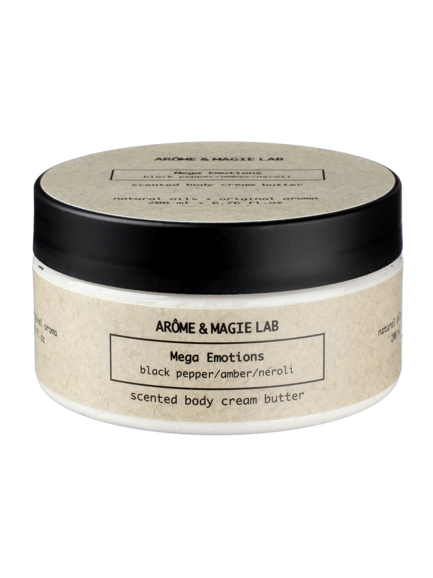 Крем-баттер Mega Emotions ARÔME & MAGIE LAB для тела парфюмированный, 200 мл