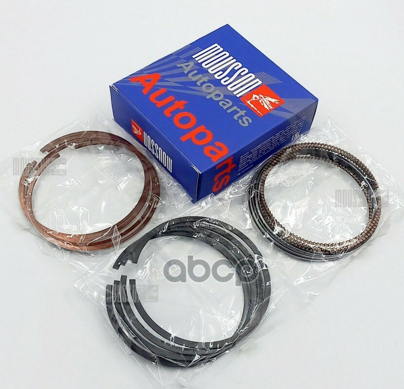SRS4B11025 Кольца ремонтные + 0,25 мм комплект Mitsubishi 2,0L 4B11 (86,25x1,2x1,2x2,0) на 1 цилиндр MOUSSON арт. SRS4B11025