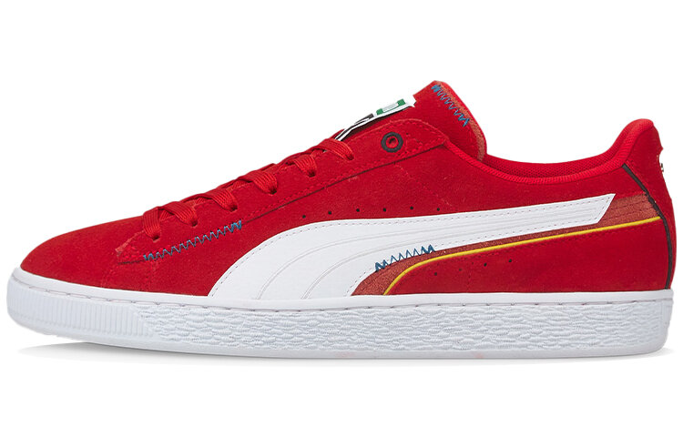 Кроссовки PUMA Suede, размер EU 35.5 стопа (22CM), красный