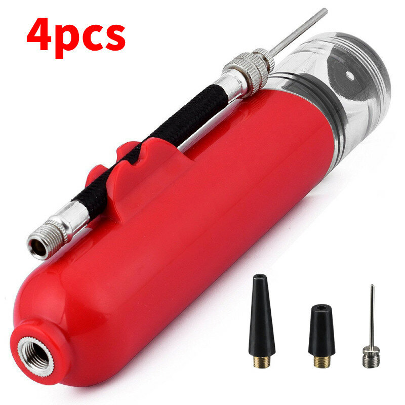 Ручной насос для воздуха бренд эффектів спортинвентарь мяч баскетбол футбол волейбол красный