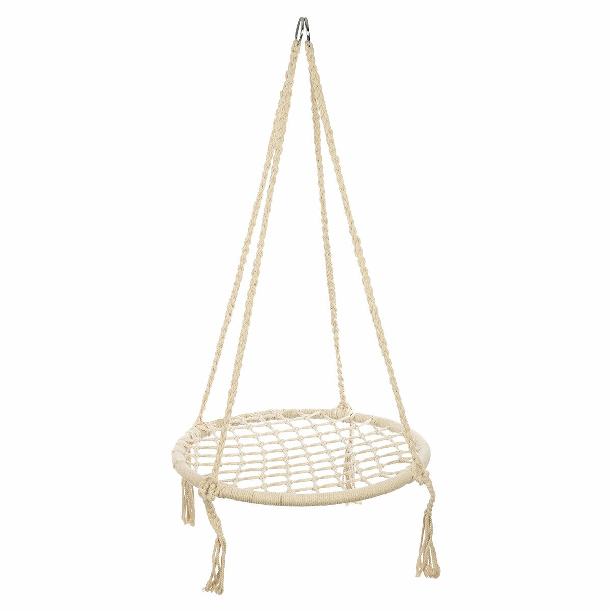 Кресло-качели Ecos гнездо GS-05, подвесное, молочный