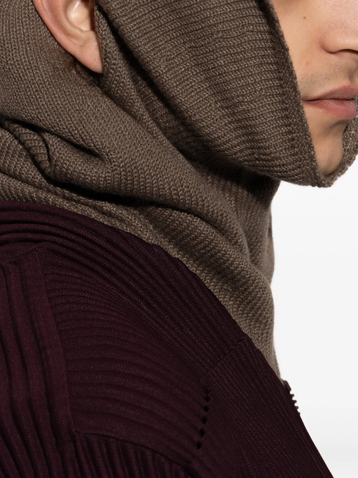 Шапка HOMME PLISSE ISSEY MIYAKE для мальчиков, размер OneSize, brown — фото 1