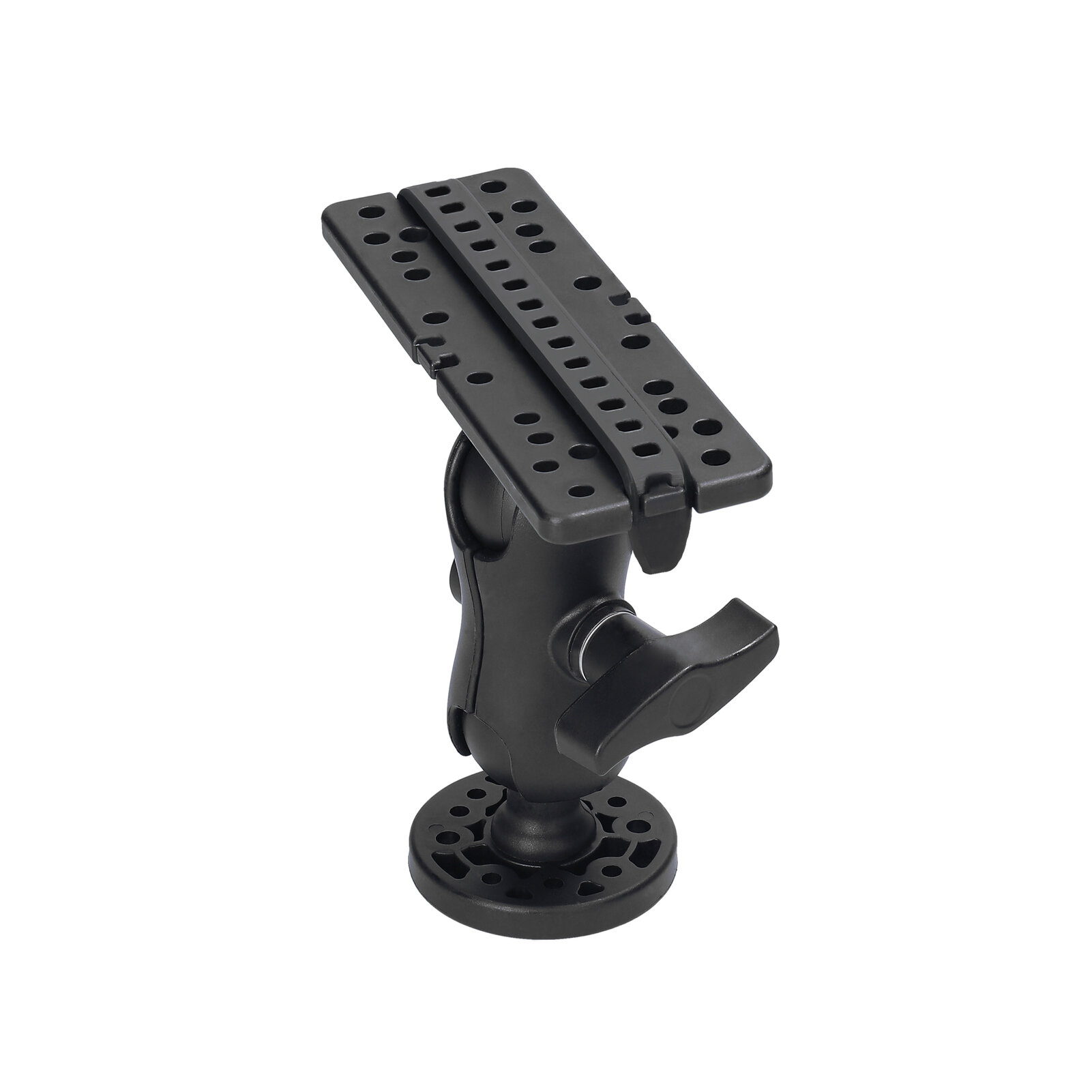 Fish Finder Holder для каяка, аксессуары навигации, набор Fish Finder, крепление Ball Mount с креплением для Fish Finder, черный цвет, материал нейлон силикон, размер изделия 158*155*65мм, вес изделия 336г, размер упаковки 168*165*75мм, вес упаковки
