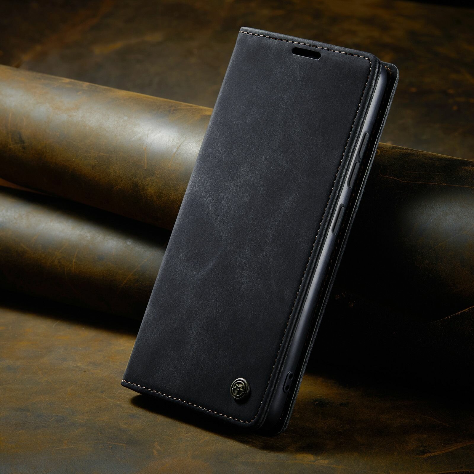 Чехол-книжка CaseMe Matte OPPO Reno 13 global черный