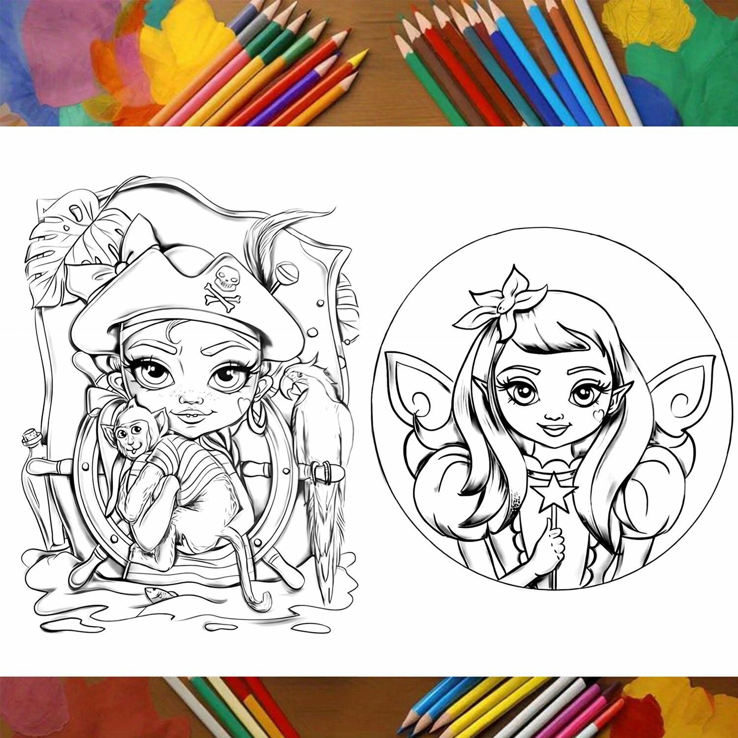 Раскраска на плотной бумаге. Для детей и взрослых, творчество для всей семьи. Хобби и развитие