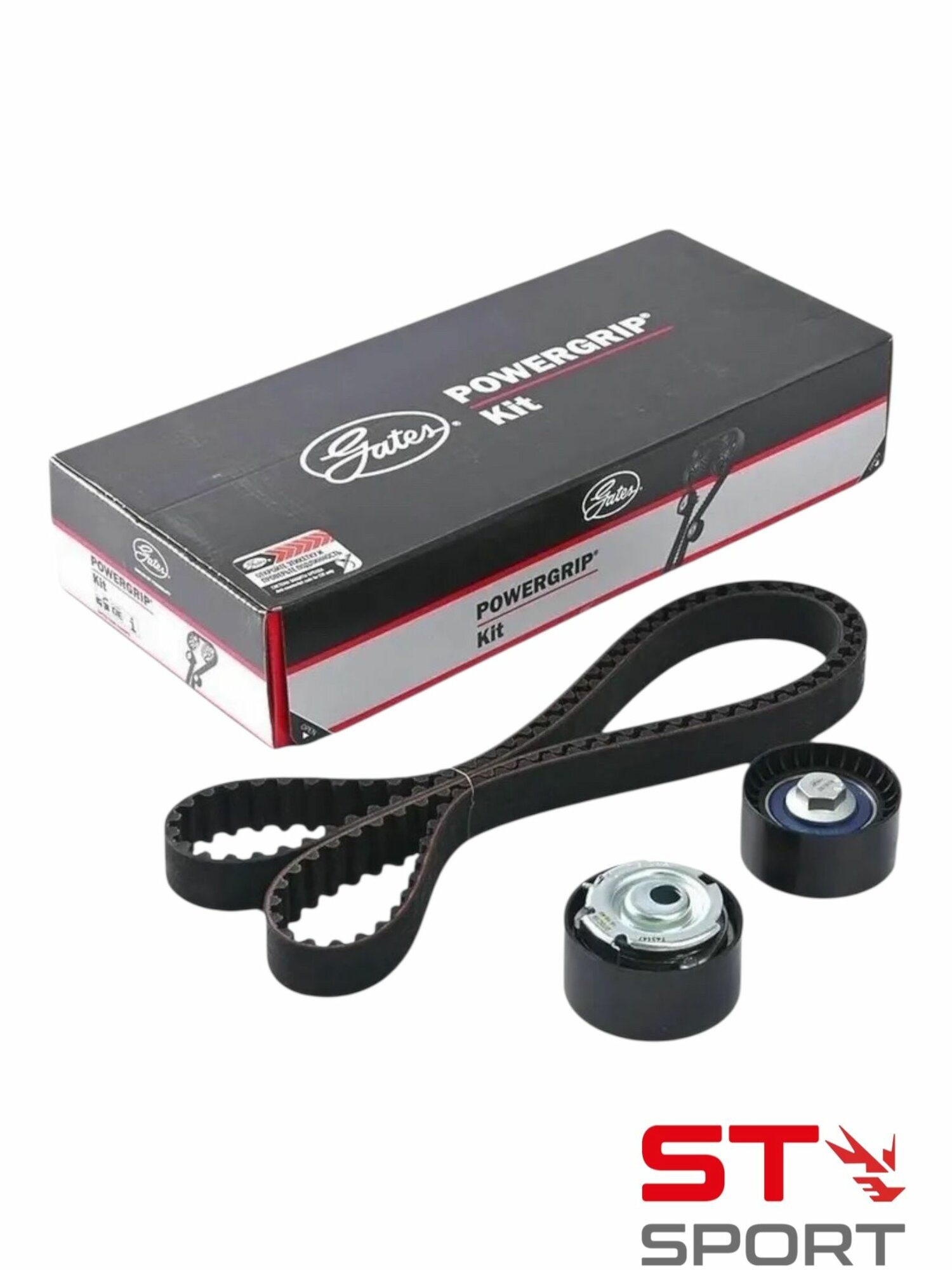 Комплект ГРМ "Gates" (оригинал) (16 кл.) для а/м LADA Kalina, Priora, Granta, Vesta, Xray