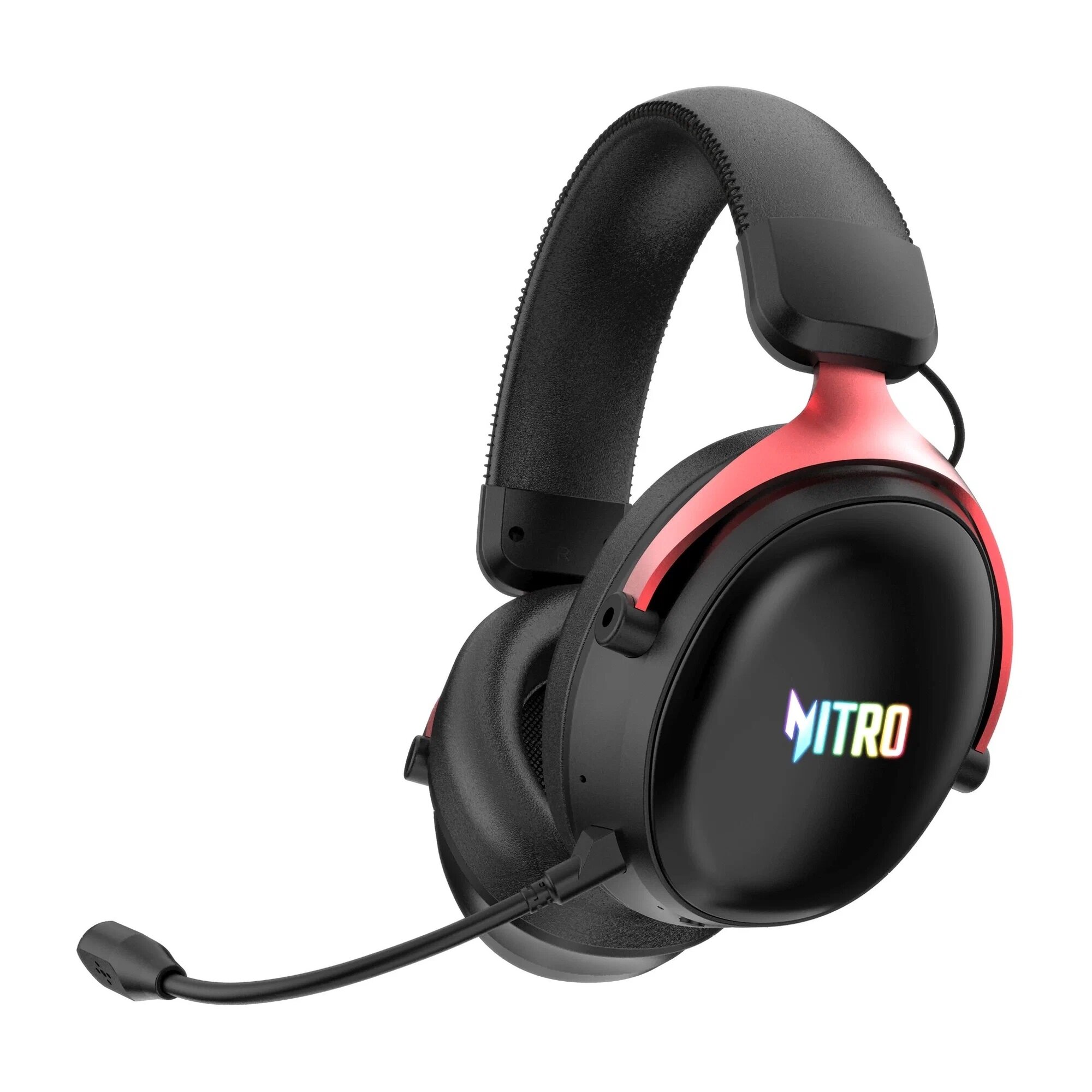 Наушники Acer OHR401 ZL. HDSEE.00H, игровые, беспроводные, с микрофоном, черные