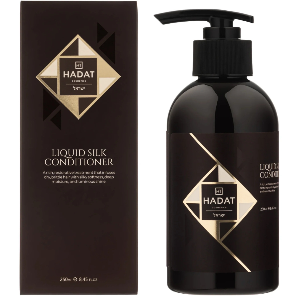 HADAT COSMETICS Шампунь для Блеска и Сияния Волос LIQUID SILK, 250 мл