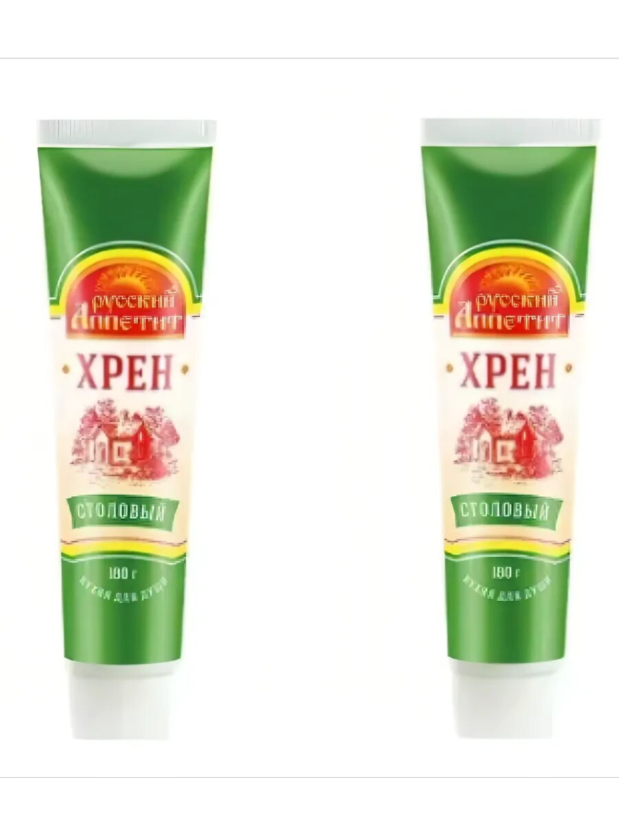 Хрен 2 штуки по 180 грамм Русский аппетит столовый