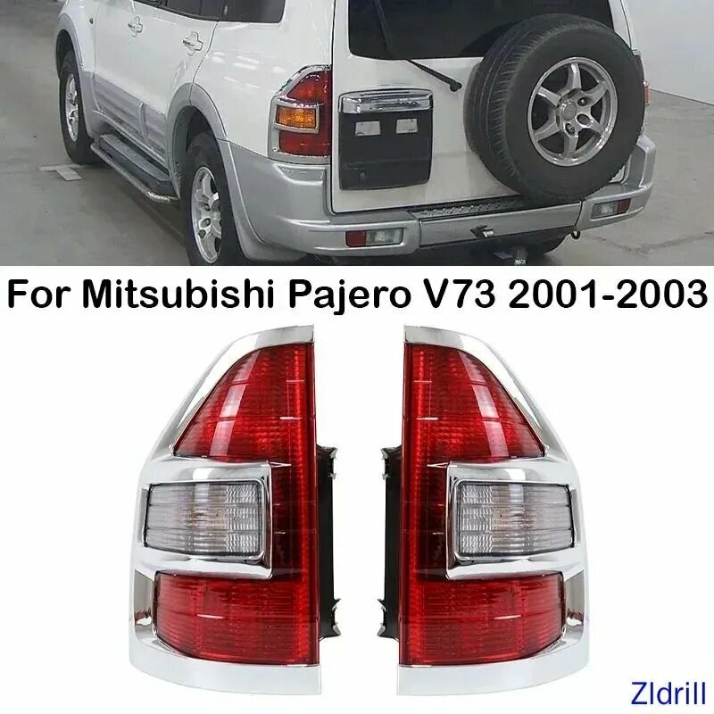 Zldrill Фары автомобильные, Задний фонарь, 1 шт, арт. Mitsubishi Pajero V77 2001-2003