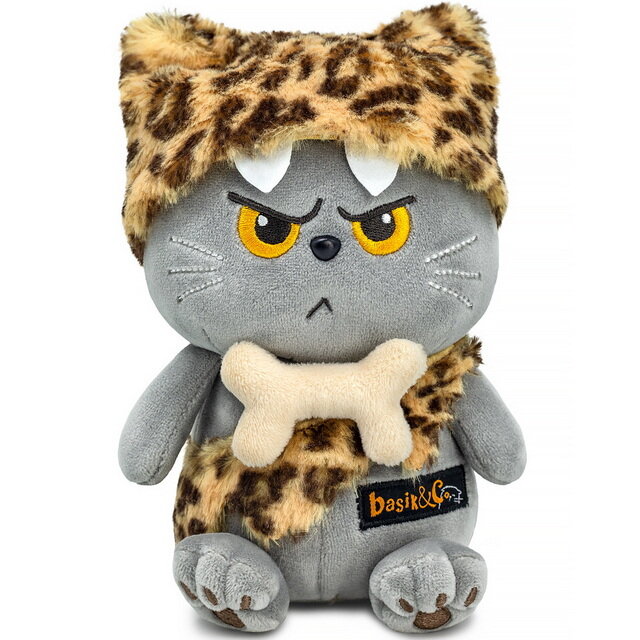 Мягкая игрушка Кот Басик - Дикий предок 16 см, коллекция Эмоции, Budi Basa, KsE-001