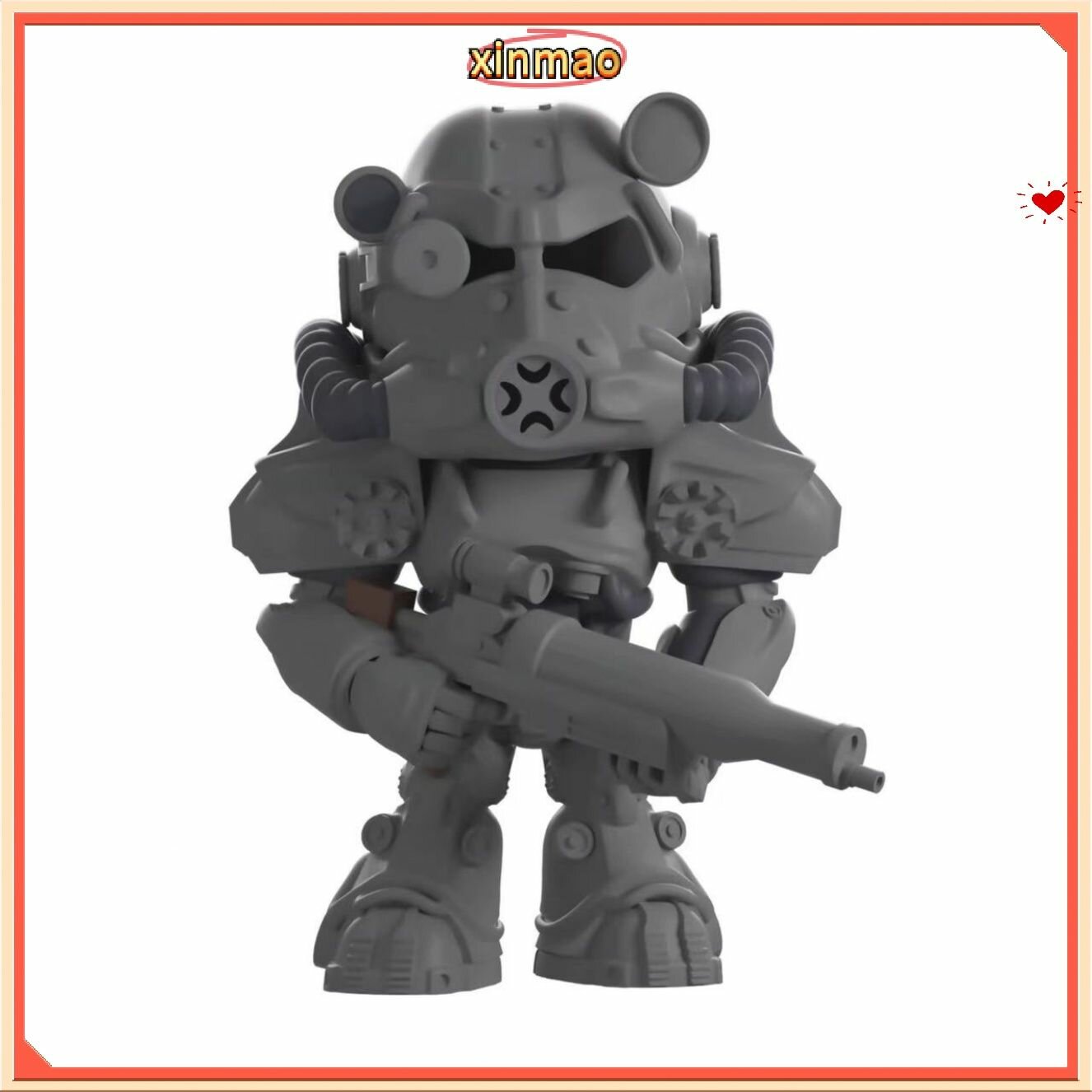 Youtooz: T-60 Power Armor небольшие скульптуры, игровые коллекционные фигурки IP.