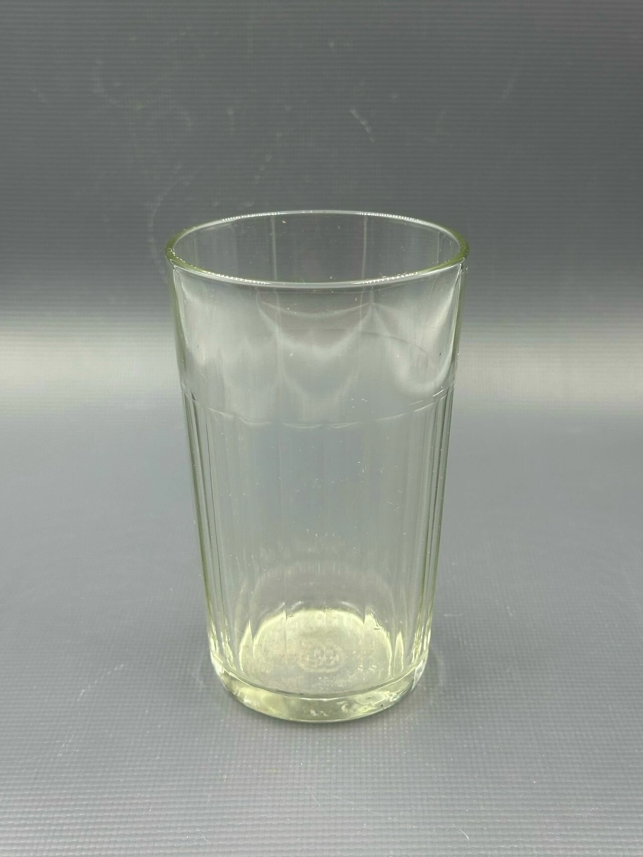 Граненый Стакан с широким ободком Стекло СССР Высота 11 см
