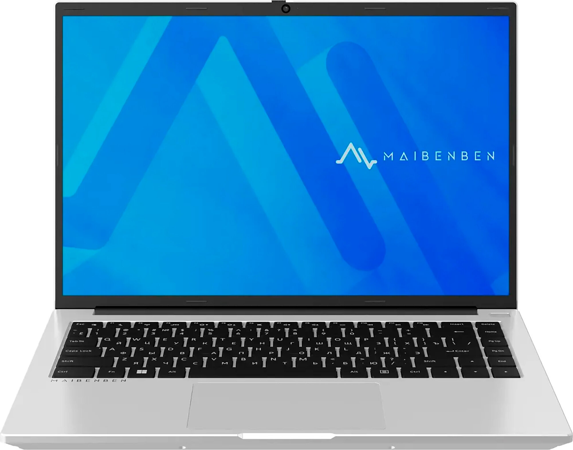 Ноутбук Maibenben S14B 14.5" Ryzen 5 6600H RAM 16 Гб SSD 512 Гб Linux серебристый