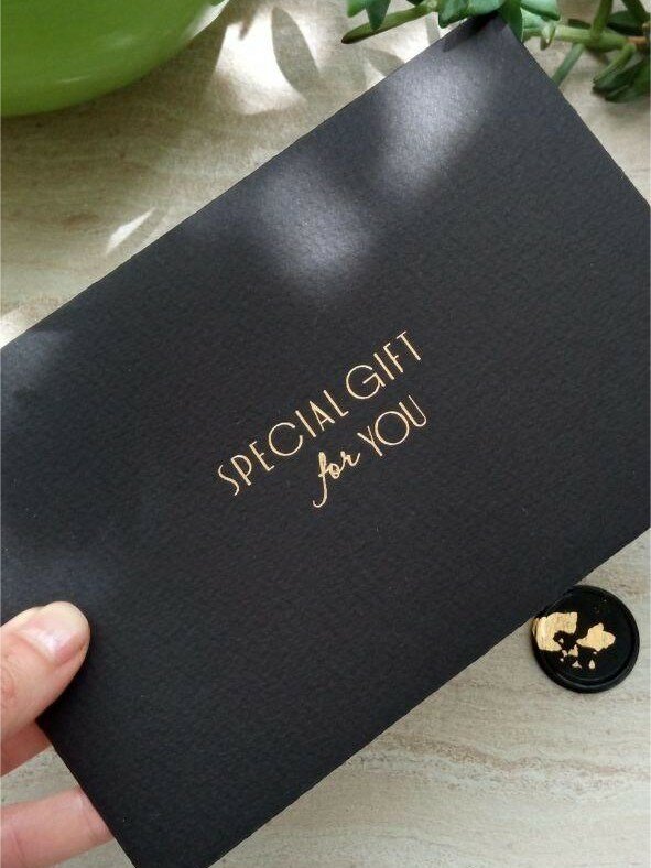 Конверт с тиснением и сургучным оттиском, подарочный конверт для денег, сертификата, фото, открытки, 1 шт