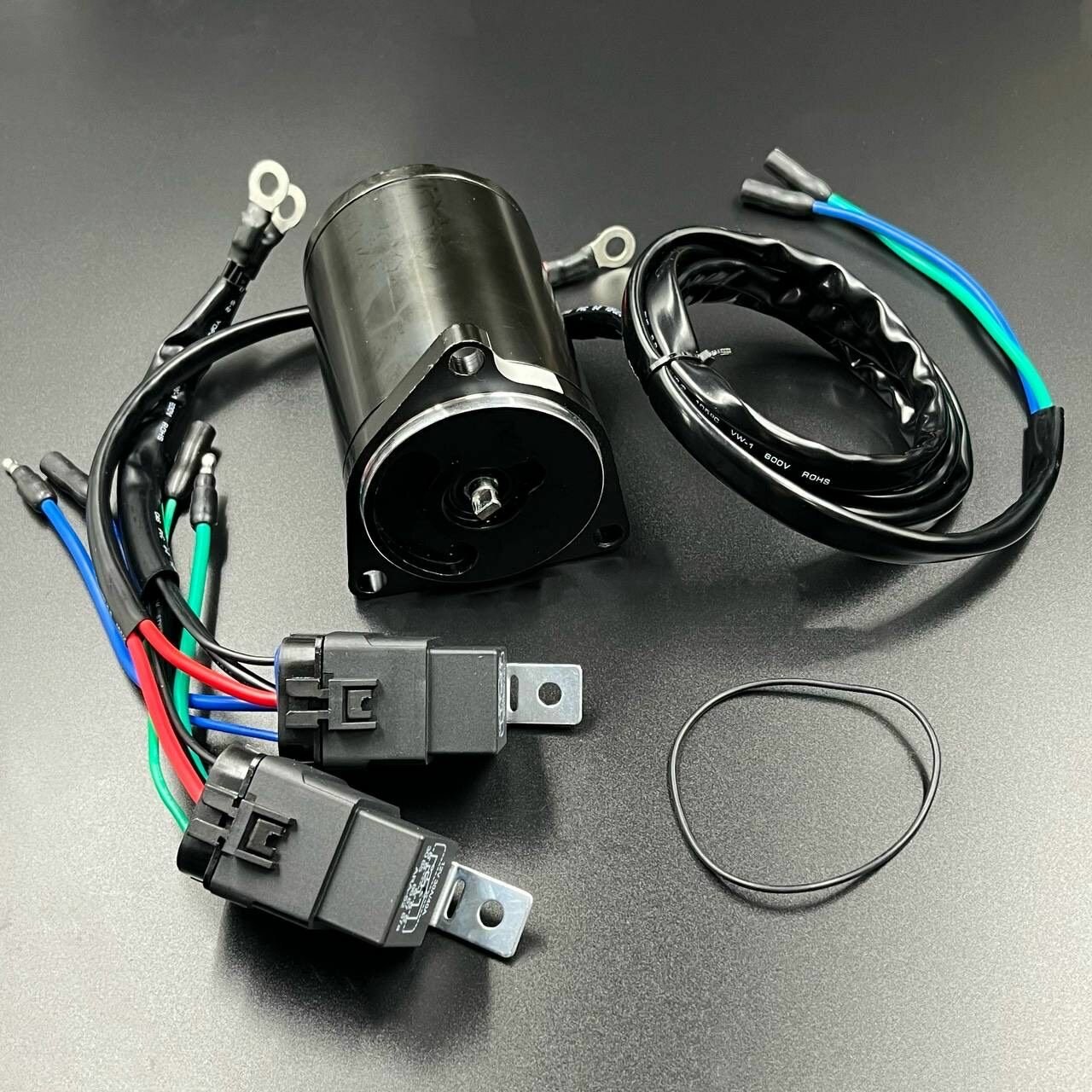 Мотор гидроподъемника Yamaha 60-90 OLD (в комплекте с реле) (WUHU)