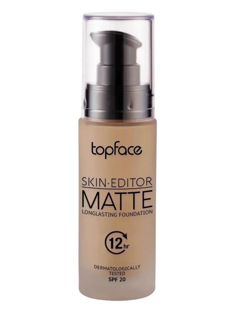 Тональный крем Topface Skin Editor Matte SPF20, матовый, 008