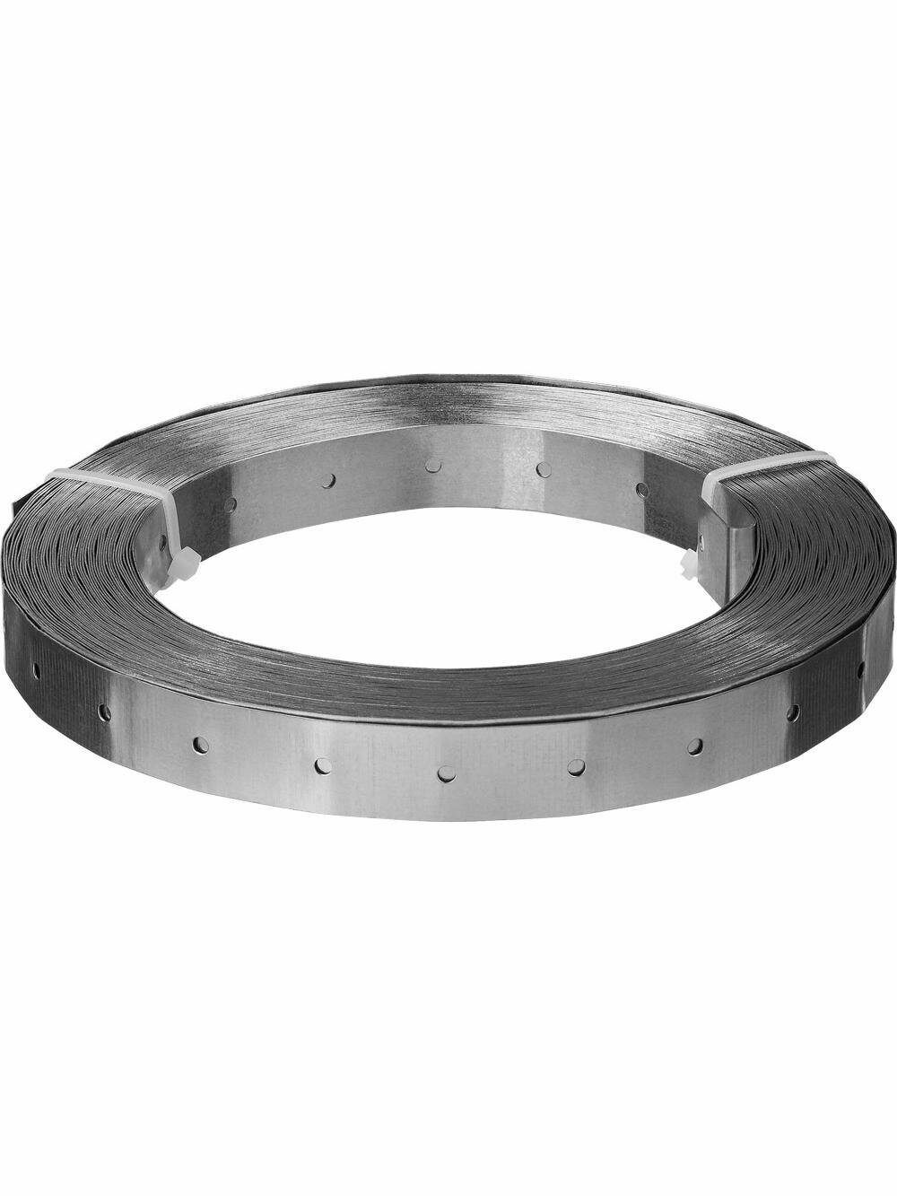 Набор Перфорированная тарная лента ПТЛ, 20х0.55мм, 25м, ЗУБР {310248} (2 шт)