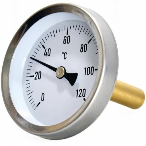 Термометр биметаллический 120*С L60(50)