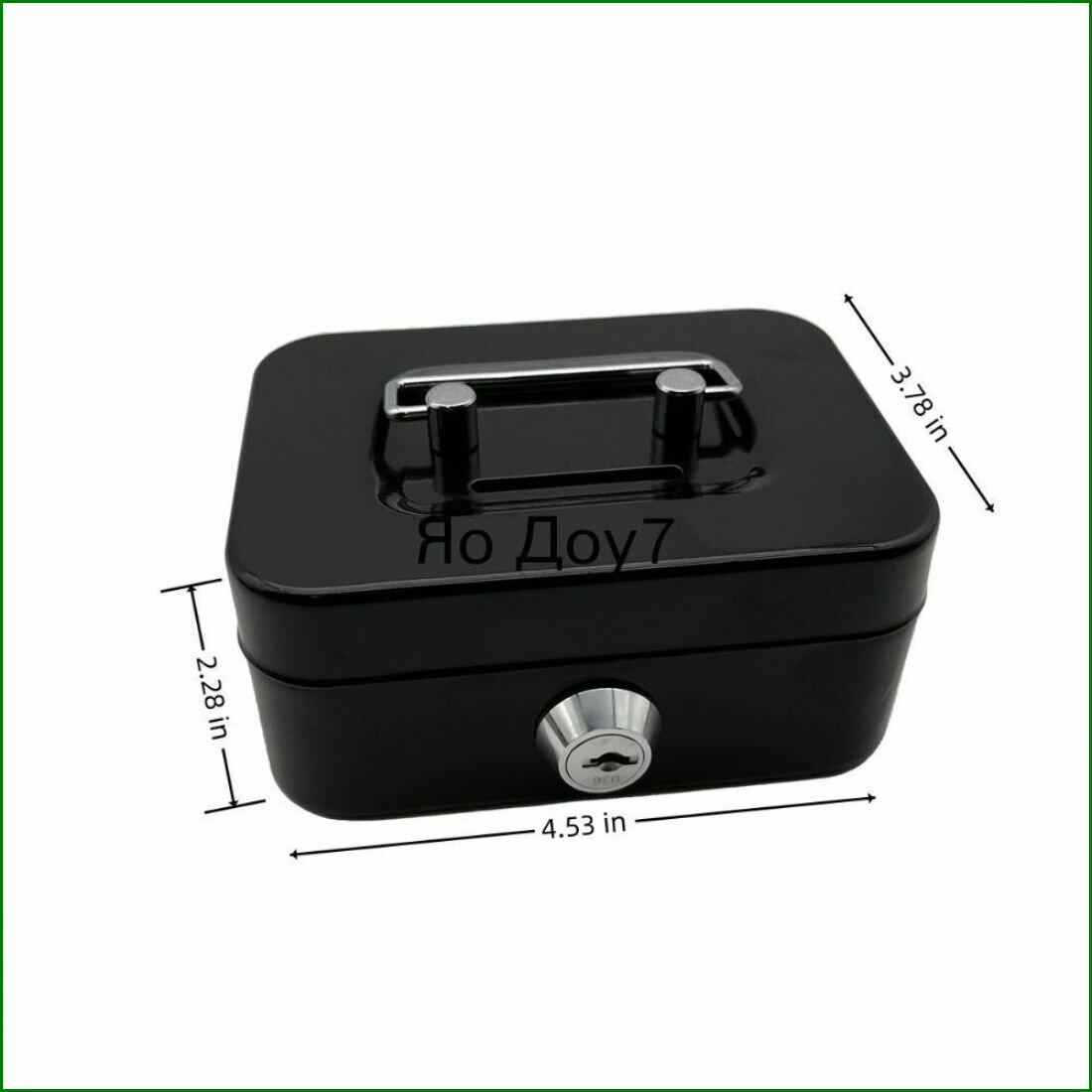 Ключевой ящик наличных денег замка