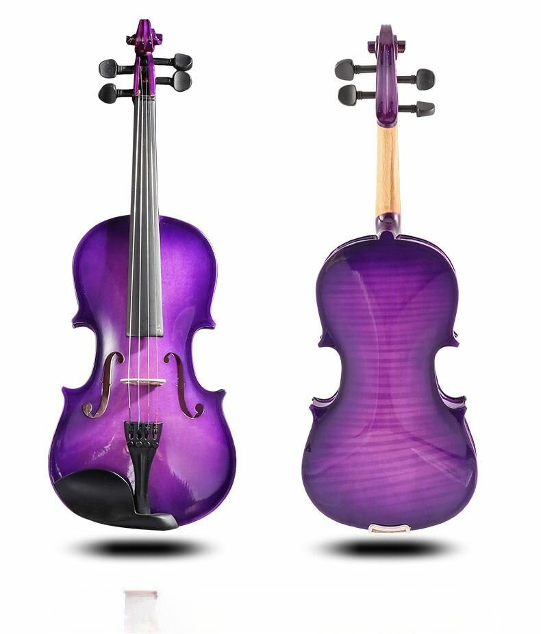 Purple Violin детская скрипка для начинающих, для подготовки к экзамену