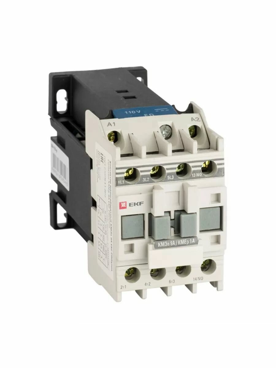 Контактор КМЭ 3P 18А 400/400В AC 37кВт код. ctr-s-18-380 EKF