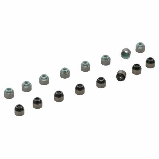 Комплект маслосъемных колпачков ELRING 215.710 Toyota Auris, Avensis, Camry, Corolla, Prius, RAV4 1.4, 1.6, 1.8, 2.0, 2.4, Land Cruiser 4.7 2000- 1AZ-FE, 1ZZ-FE, 2AZ-FE, 2ZR-FXE, 3ZR-FE, 4ZZ-FE