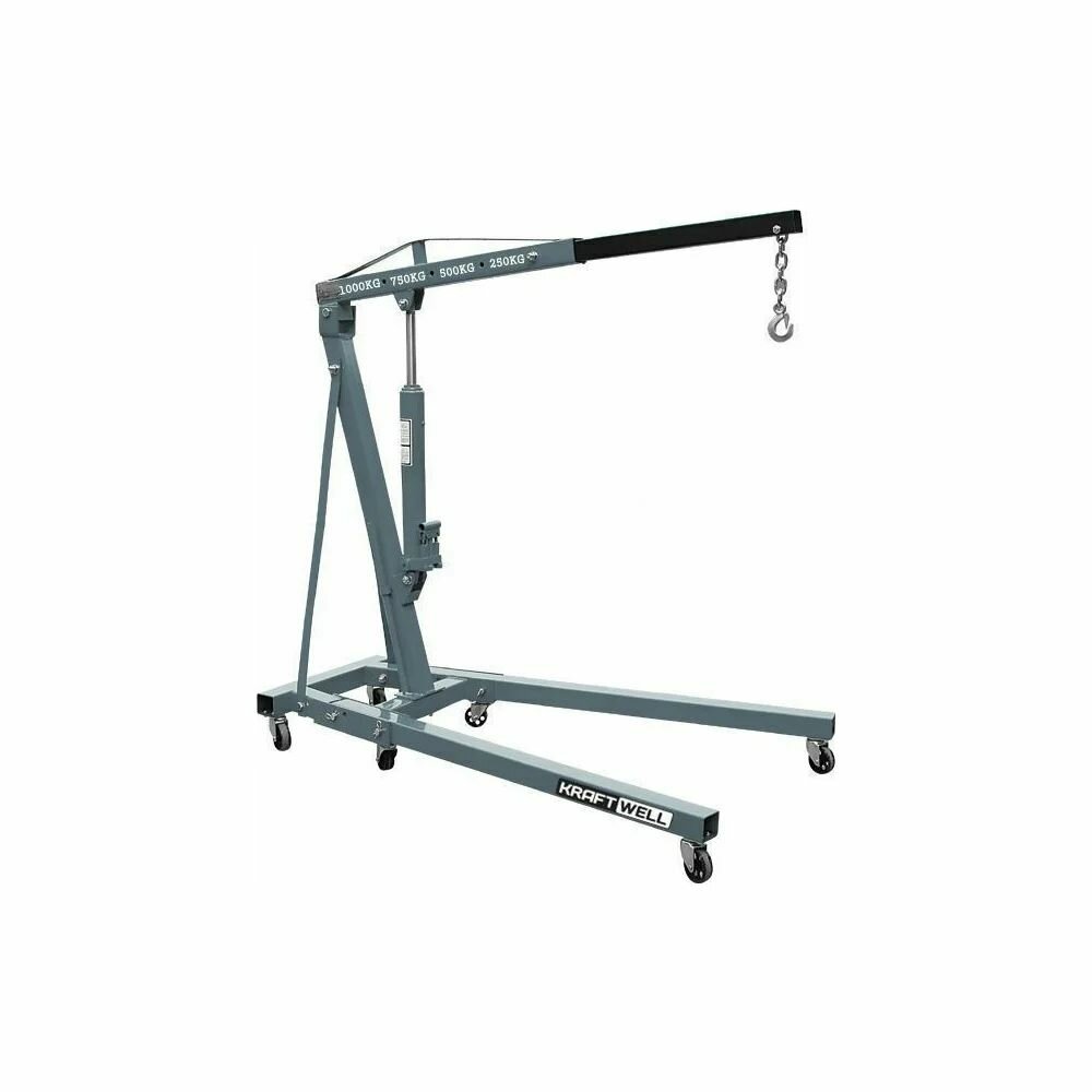 Складной двухтактный кран г/п 1 т KraftWell KRWC1