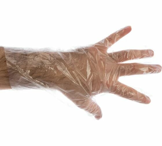 Перчатки одноразовые по 100шт, размер L 402-779