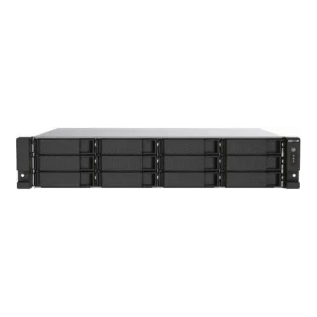 Сетевое хранилище NAS QNAP TS-1273AU-RP-8G черный/серый, 2.5"/3.5"