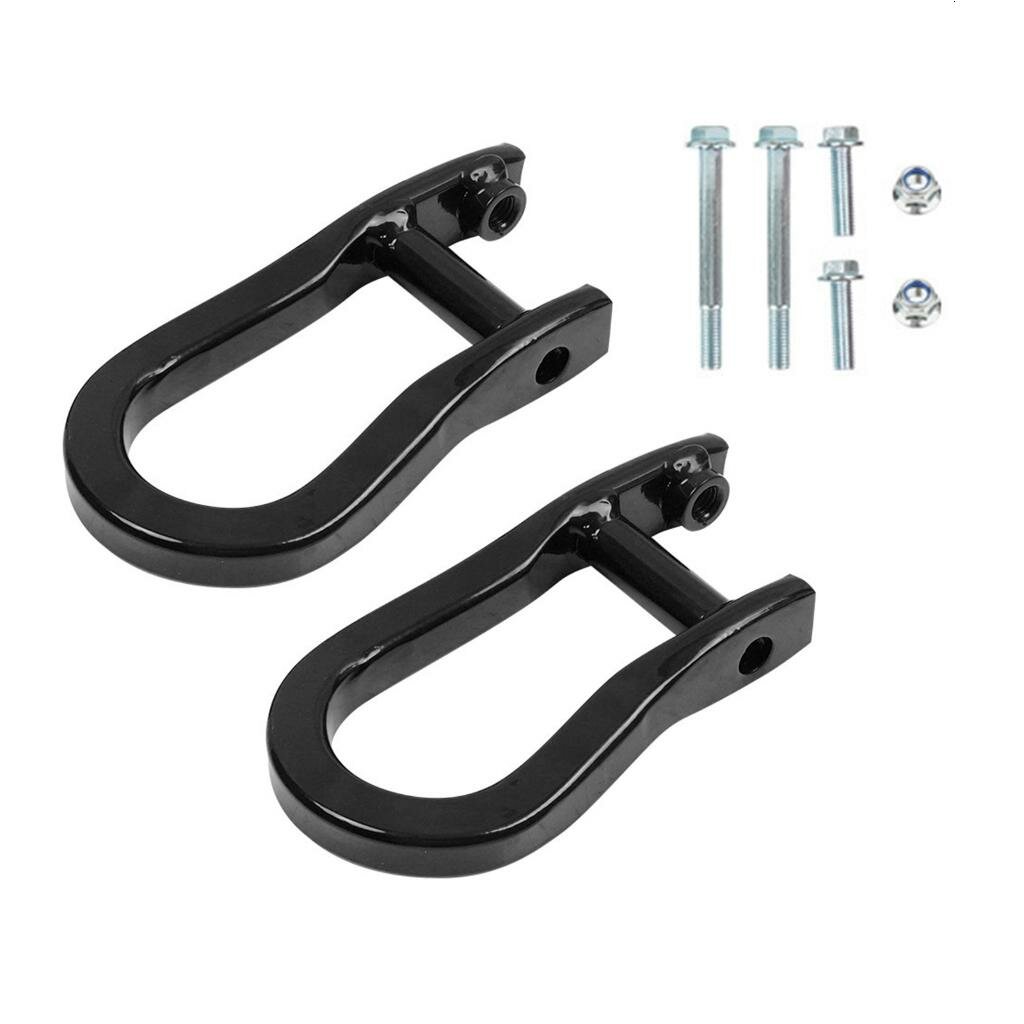 Передние прицепные кольца для бампера 84192871, Черный