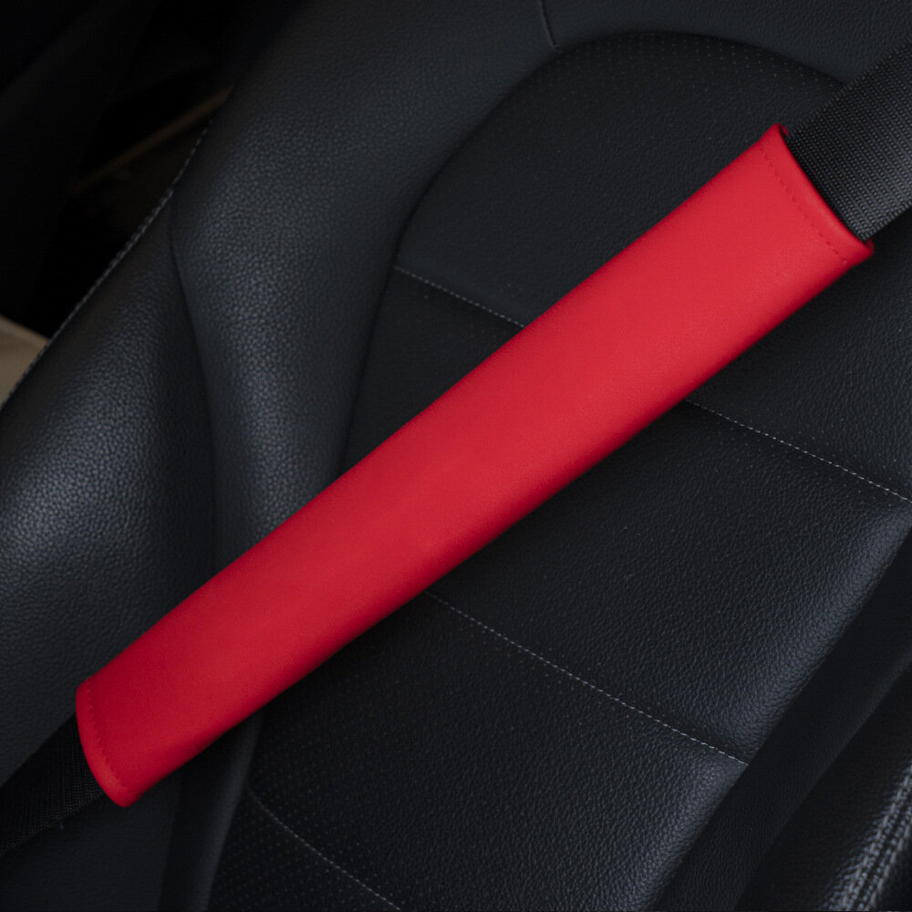 Защитный накладка на плечевой ремень с логотипом Mercedes-Benz, удлиненная кожаная, удобная и дышащая накладка на плечевой ремень